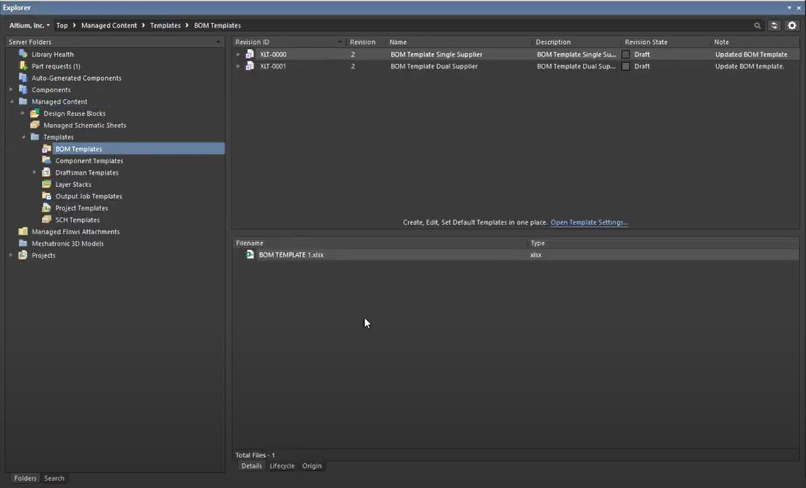 BOM Portal Releases Panel Altium Bom Report Template – Get Access to High-Quality Document ...